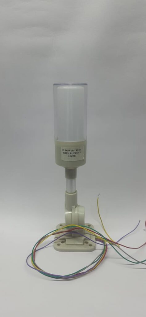 Single Tier Tower Light With Buzzer - Dishikaelectric