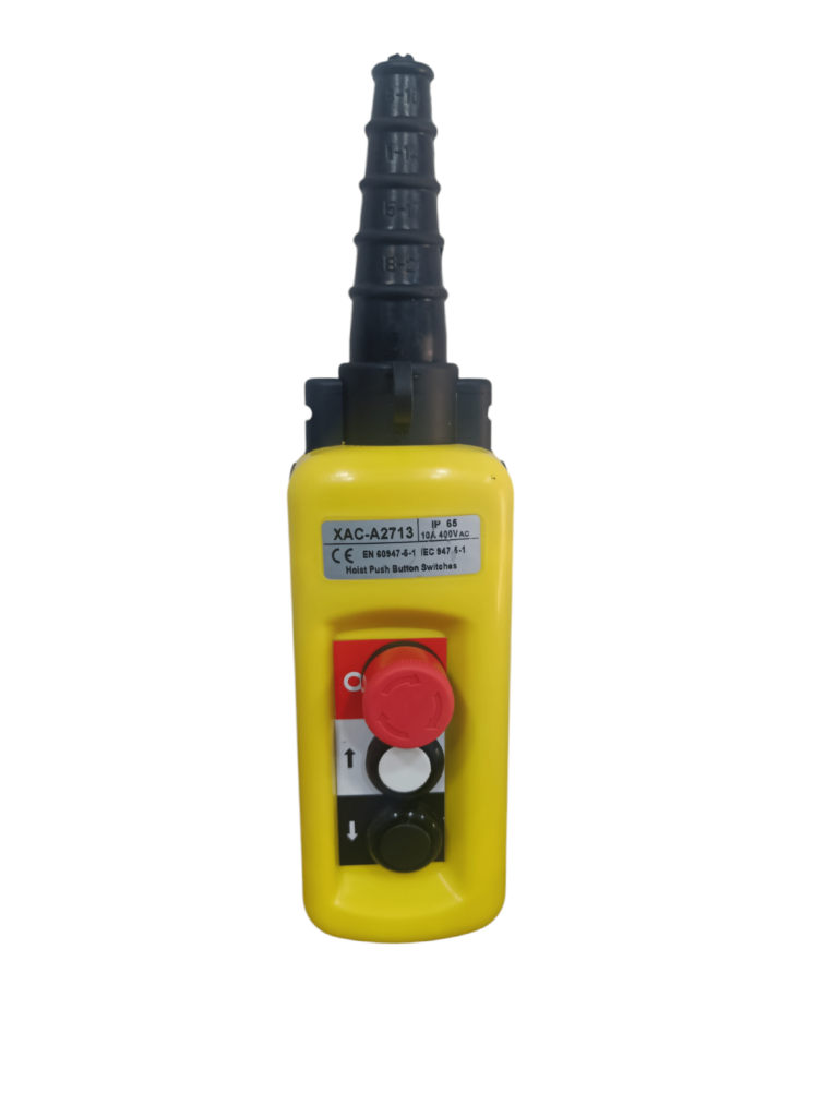 XACA2713 2-way with emergency stop Pendant Push Button - Dishikaelectric