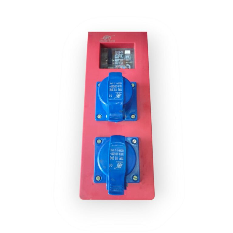 16 amp 3 pin Single Phase Industrial Extension Board with Elcb ...